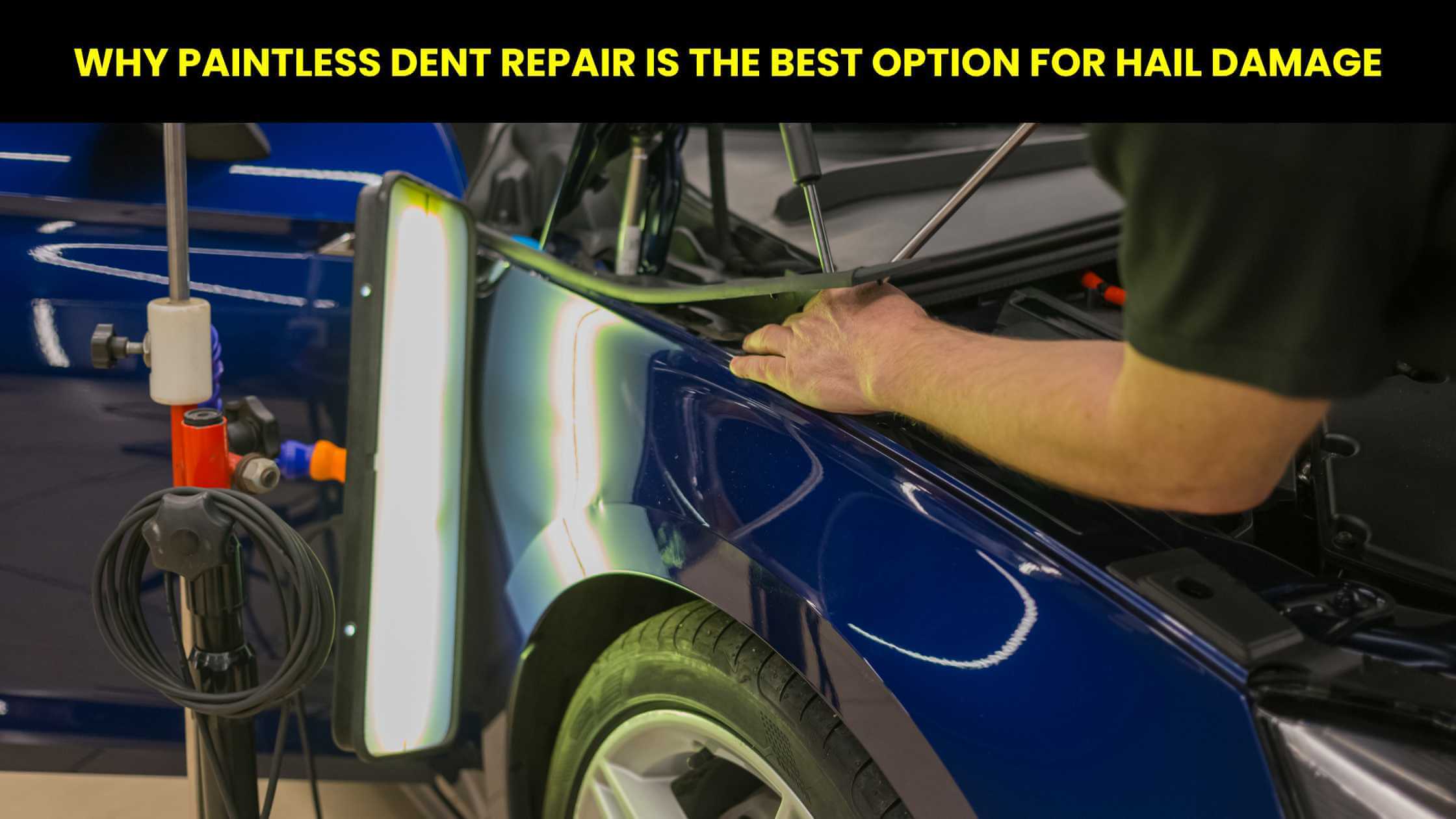 Why Paintless Dent Repair Is the Best Option for Hail Damage