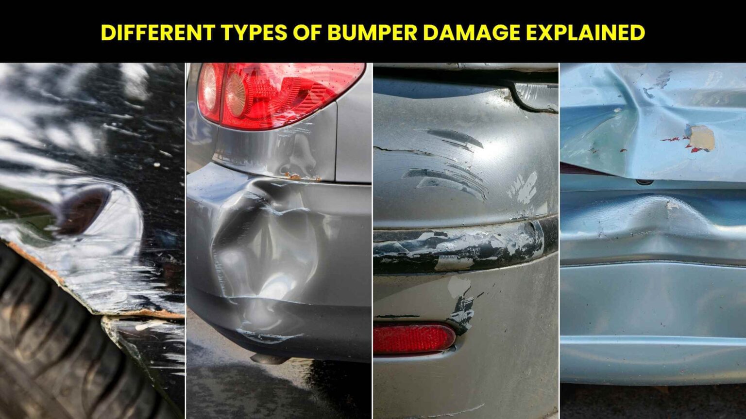 Understanding Different Types of Bumper Damage